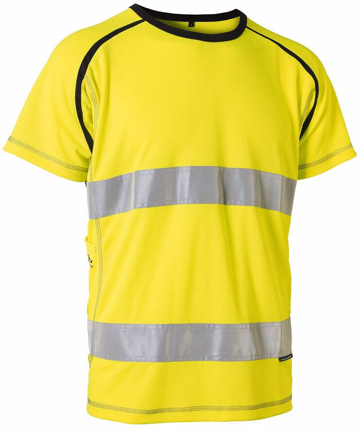 T-shirt varsel med reflex | Wexman Workwear®